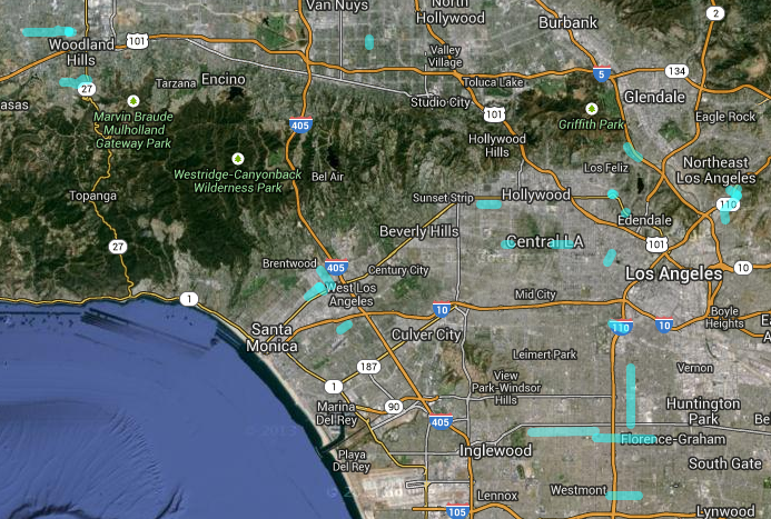 LADOT Announces 20 Miles of New Sharrows for 2014 - Streetsblog Los Angeles