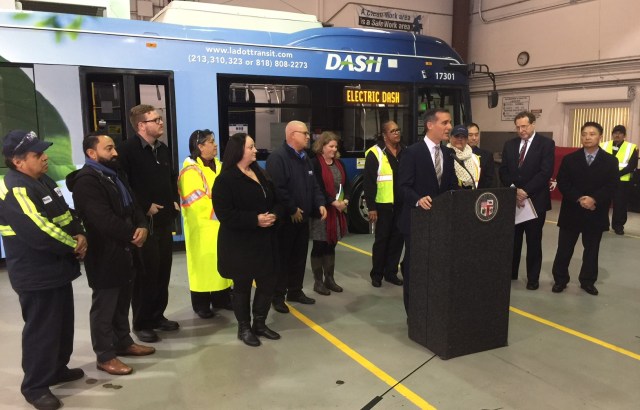 Electric DASH Buses To Begin Service In DTLA Next Week - Streetsblog ...