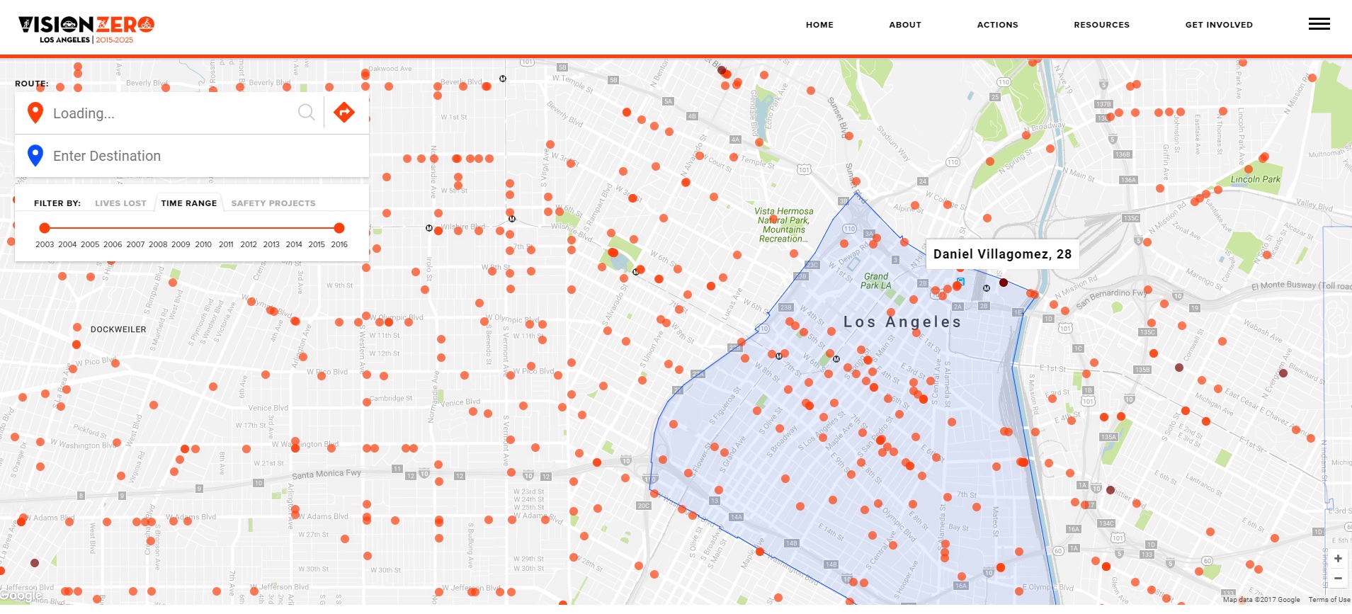 L.A. Debuts New Interactive Vision Zero Map - Streetsblog Los Angeles
