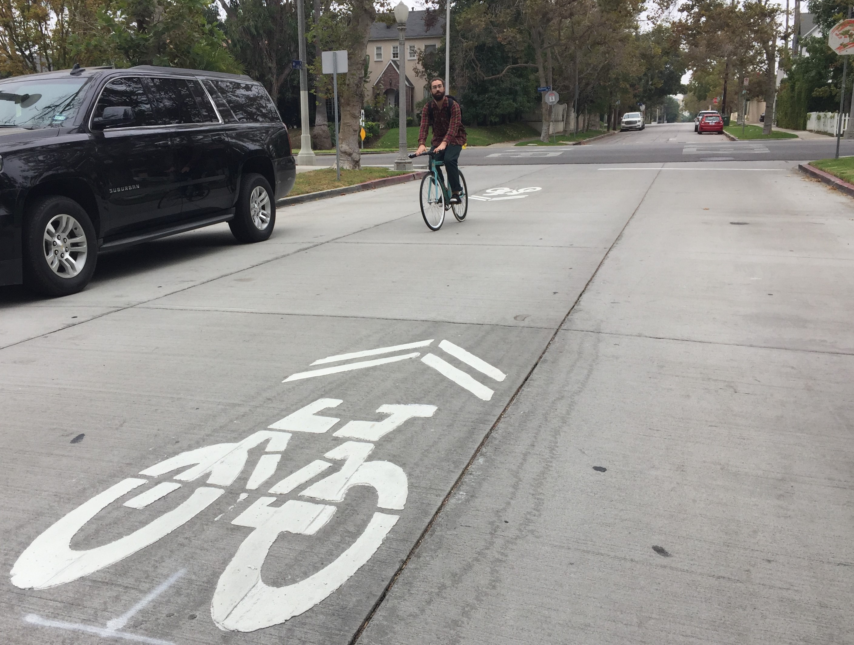 Eyes on the Street: Missing 4th Street Sharrows Are Back - Streetsblog ...