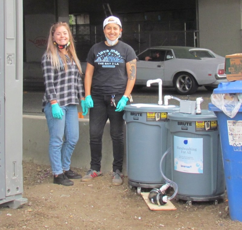Creating Vitally Needed Hand-Washing Stations for Homeless Residents ...