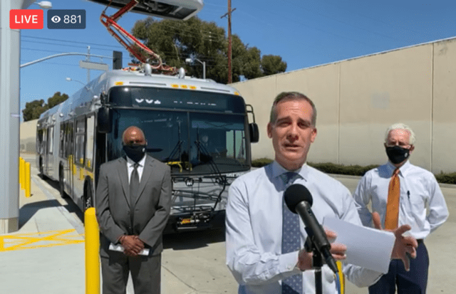 Metro Kicks Off G Line Bus Electrification - Streetsblog Los Angeles