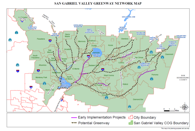 County Developing Plan to Add 138-miles of Multi-Use Paths on SGV ...