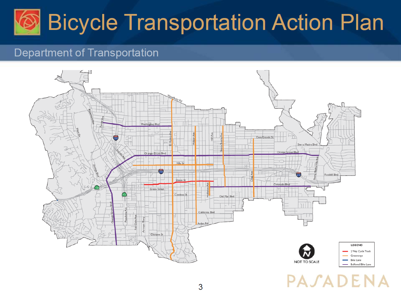 Pasadena Studying Four North-South Bike Boulevard Corridors ...