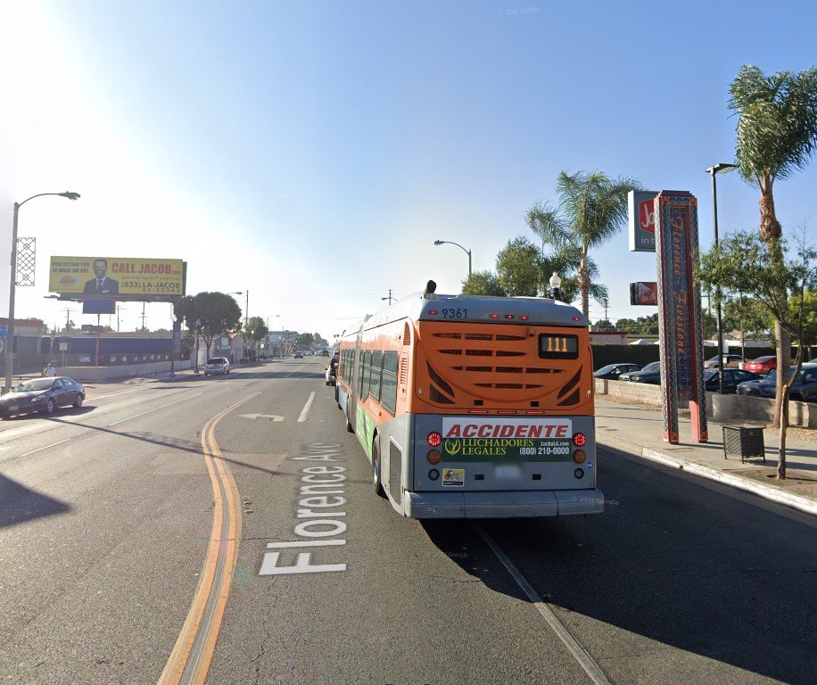 Metro and LADOT Planning Bus Lanes on Florence Avenue in South L.A ...