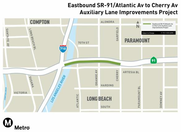 Metro Board Looks to Approve $65 Million for 91 Freeway Widening ...