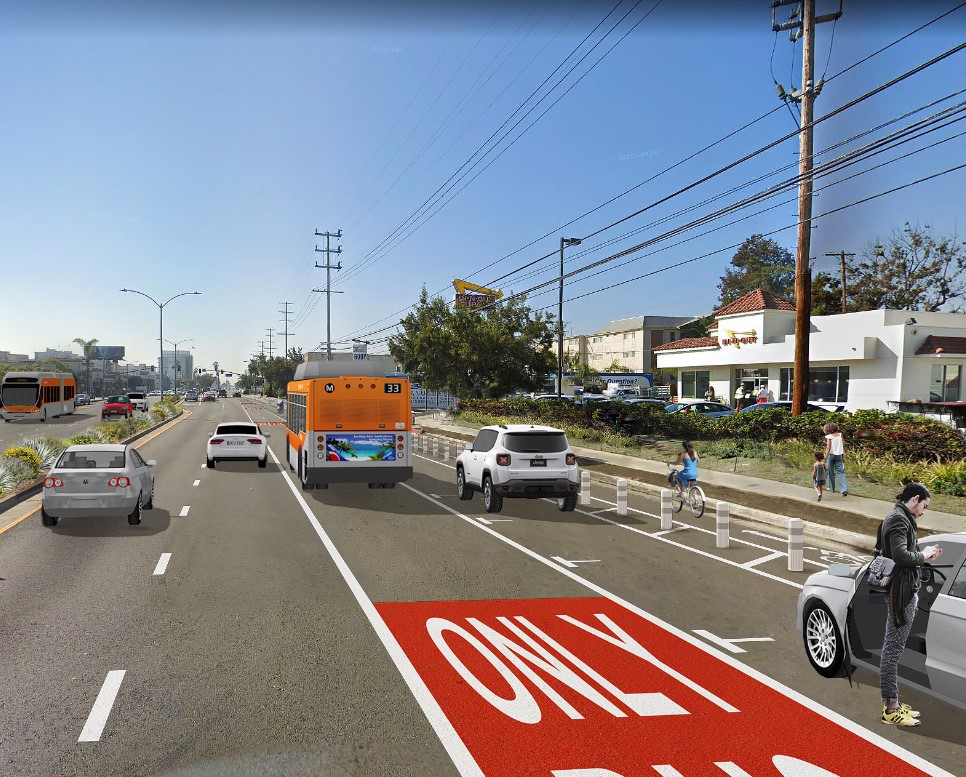 More Details on Bus and Bike Upgrades Planned for Venice Boulevard ...