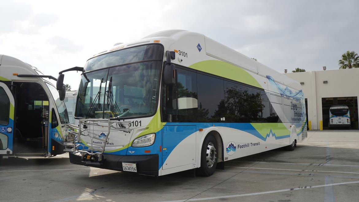 Foothill Transit’s new hydrogen buses hit the road next week ...