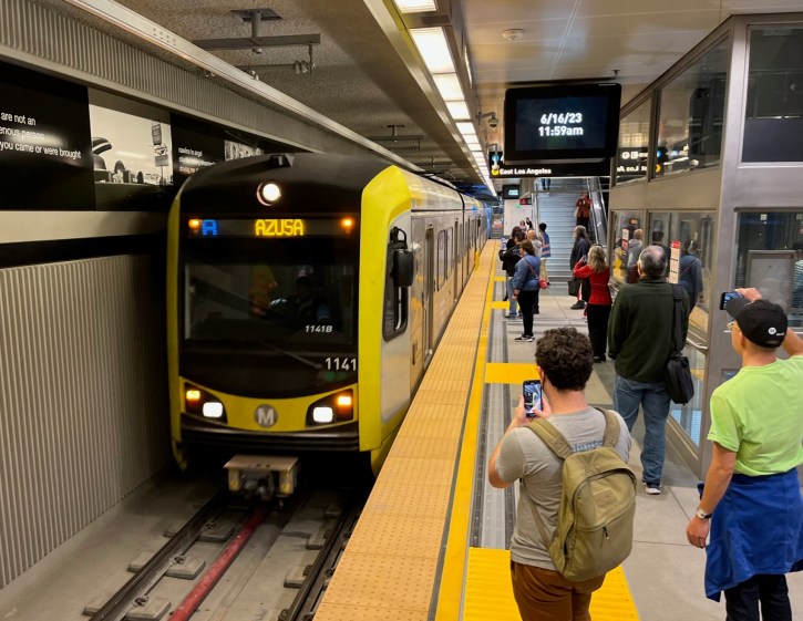 Metro Opens Downtown Regional Connector Subway - Streetsblog Los Angeles