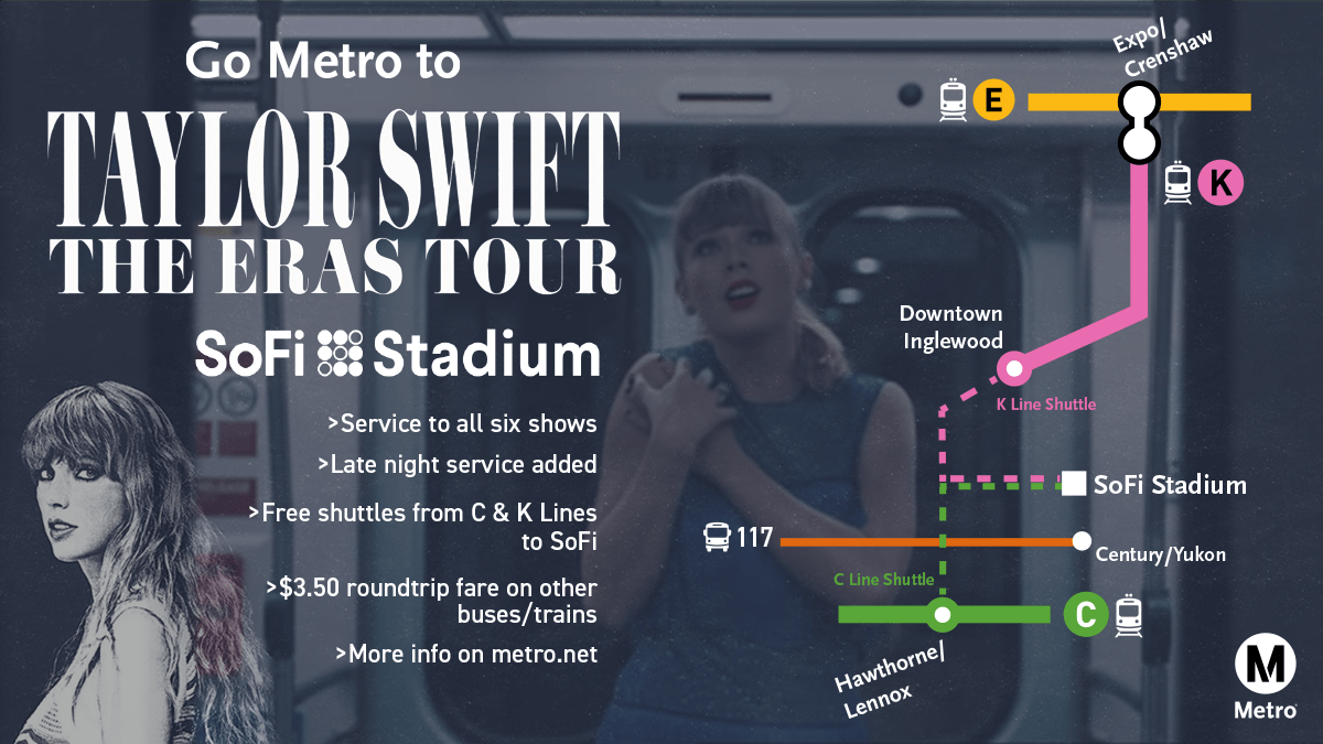 L.A. Excited to Experience the “Taylor Swift Transit Effect ...