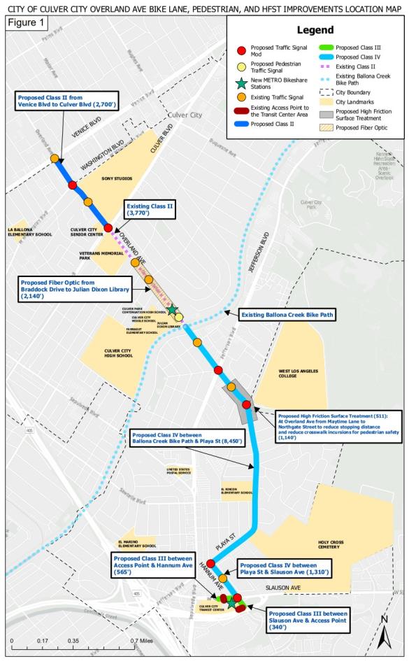 Culver City Plans Protected Bikeway on Overland Avenue - Streetsblog ...