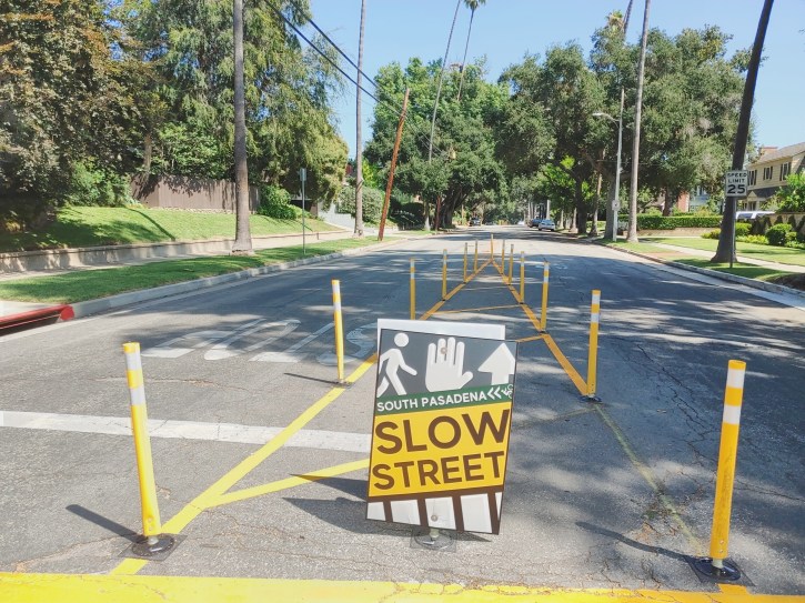 Eyes on the Street: Slow Streets in South Pasadena - Streetsblog Los ...