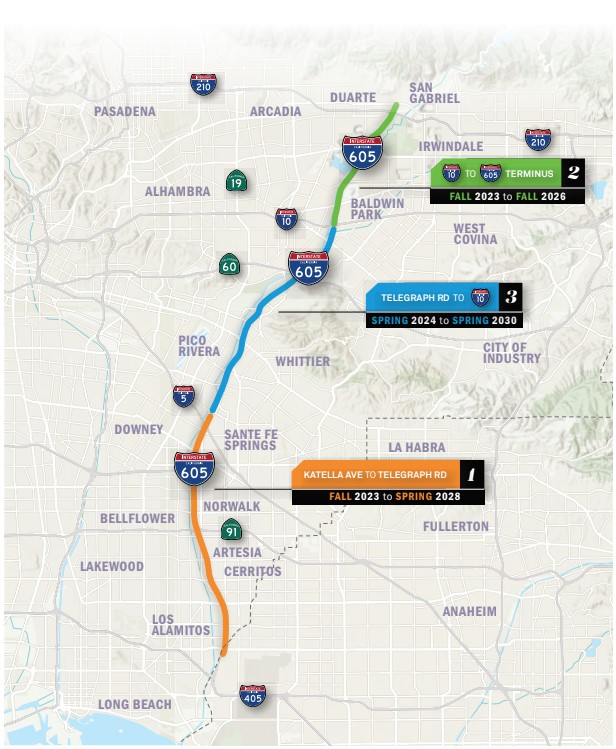 Caltrans Announces $300 Million "Super 605" Freeway Enhancement Project - Streetsblog Los Angeles