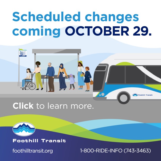 Foothill Transit to Adjust Numerous Bus Routes this Month - Streetsblog ...