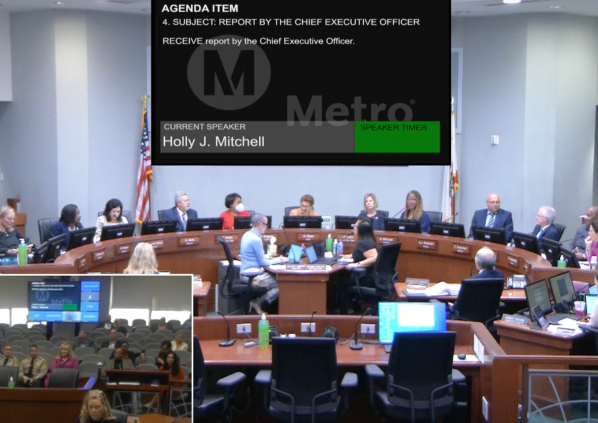 No Cops with Lassos on Trains. Mayor Nixes LAPD Pilot at Metro Board ...