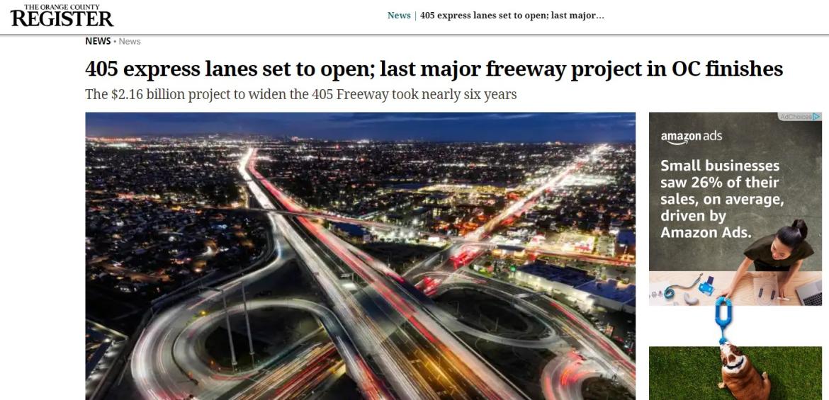 No, Opening a $2 Billion Freeway Expansion Project is Decidedly Not the ...