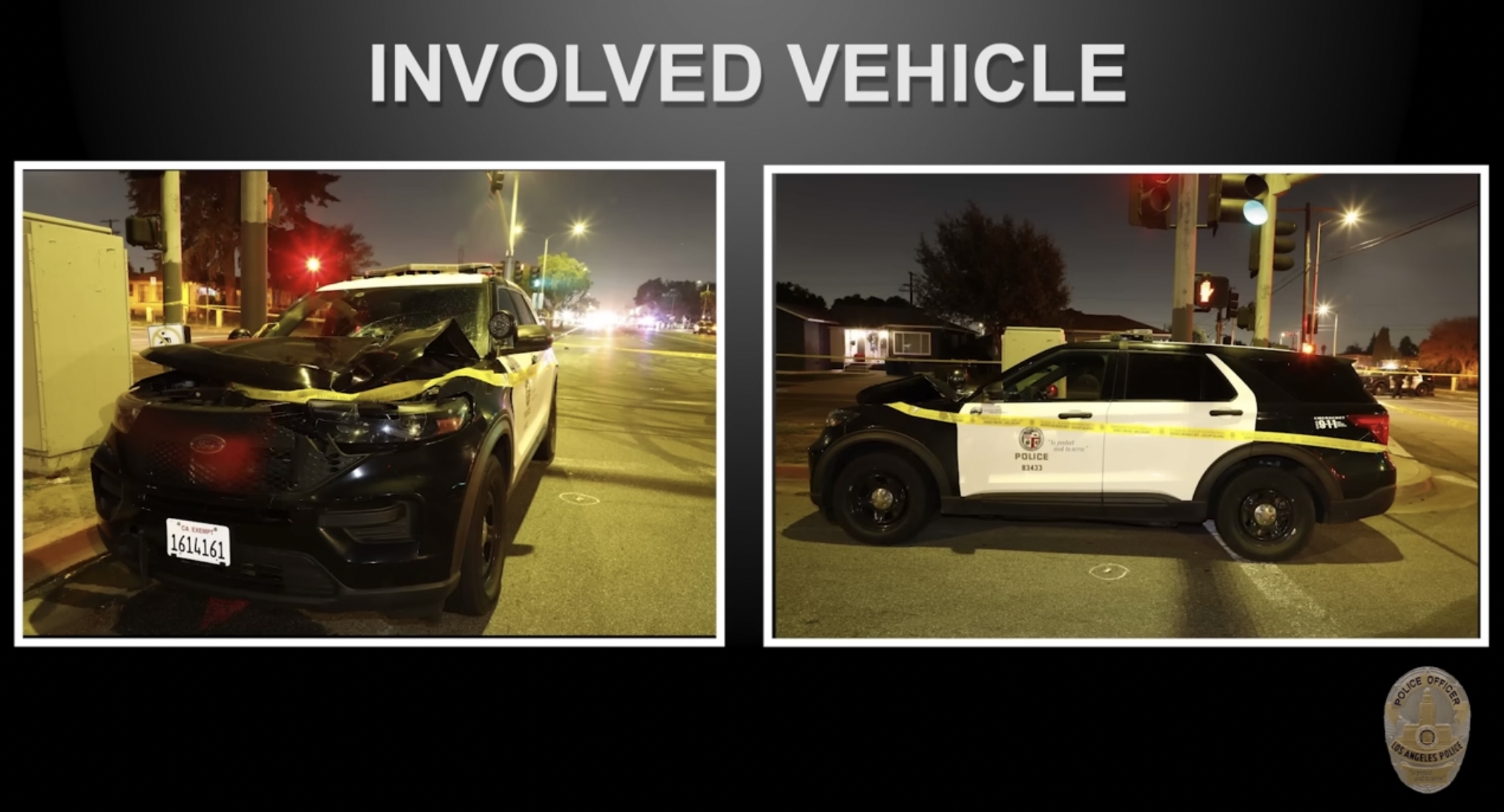 Carefully Curated Footage of LAPD Officer Fatally Striking Pedestrian ...