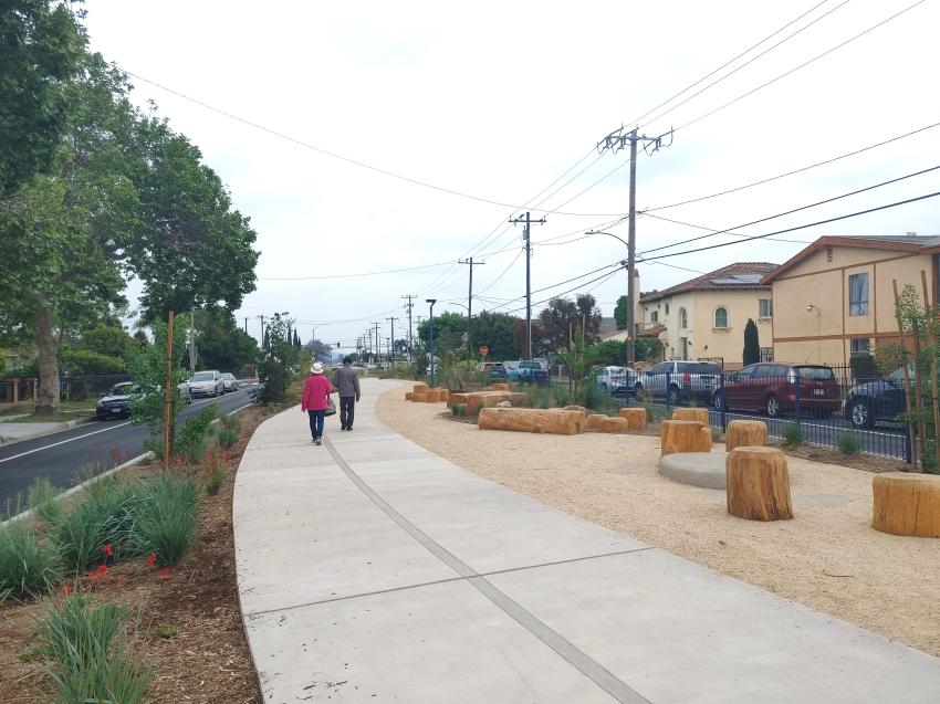 Eyes on the Street: El Monte’s Merced Ave Linear Park - Streetsblog Los ...