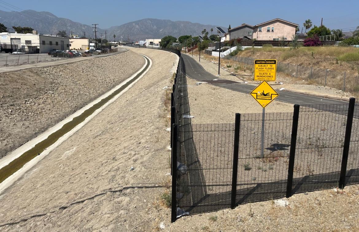 Eyes on the Path: Construction Progress on Pacoima Wash Walk/Bike Path ...