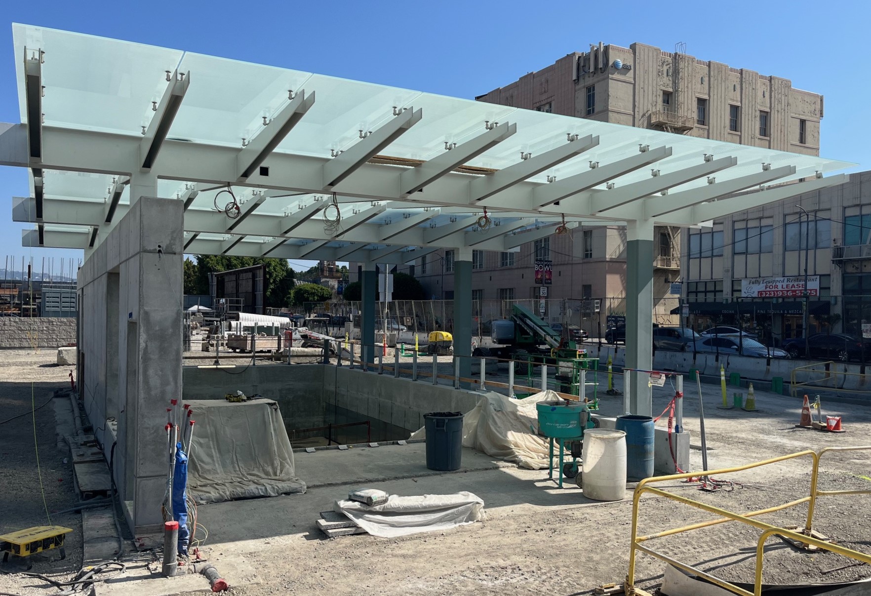 Eyes on the Street: Metro D Line Extension Sites Looking Like Stations ...