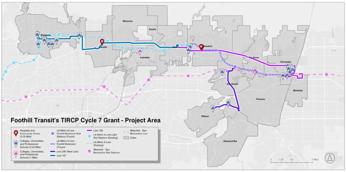 Foothill Transit Granted Near $17M for Hydrogen Buses and New Route ...
