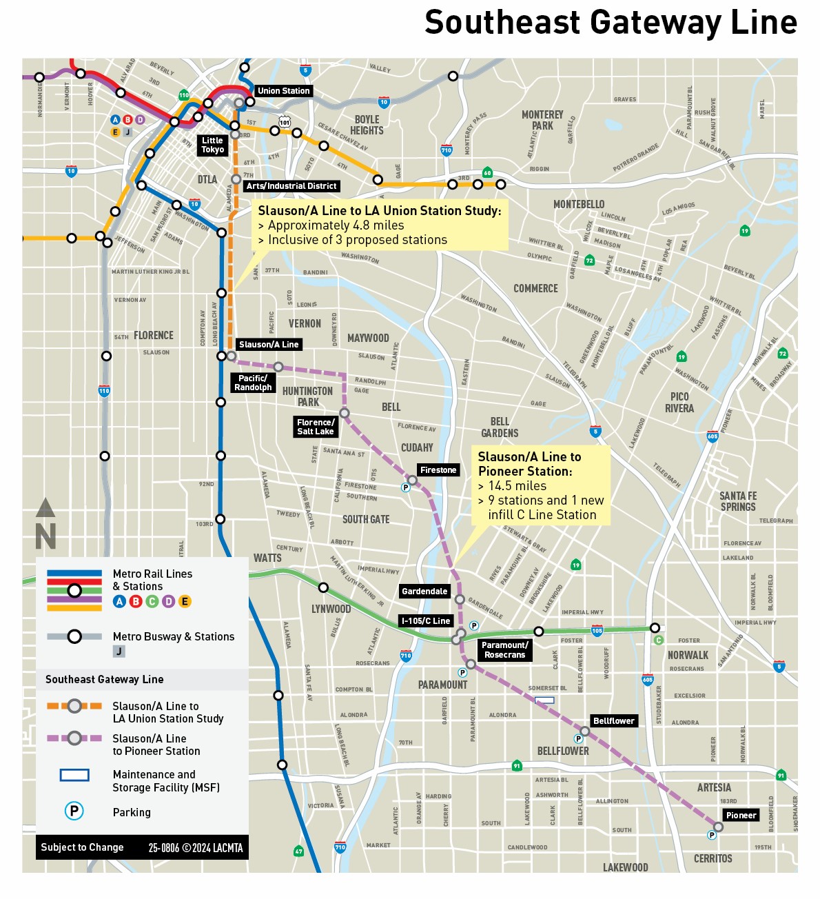 Metro Breaks Ground on Early Phase of Southeast Gateway Light Rail ...