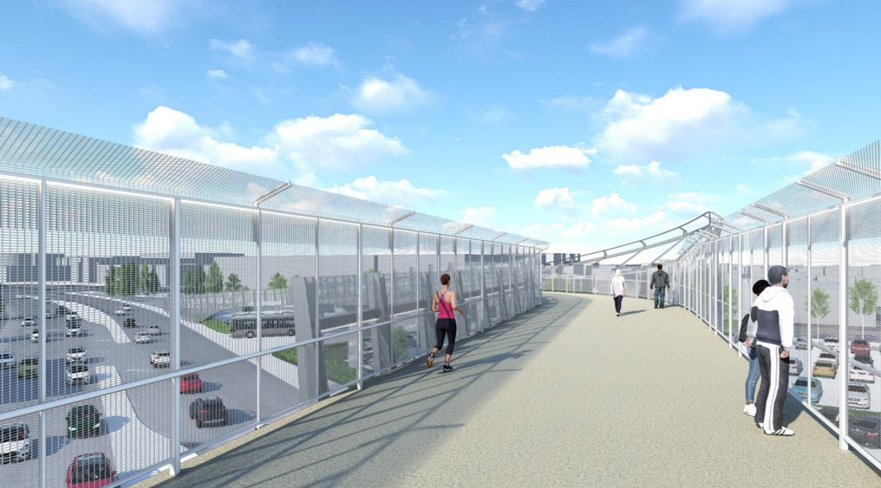 La Verne Pedestrian Bridge Will Connect Metro A Line, Metrolink, and ...