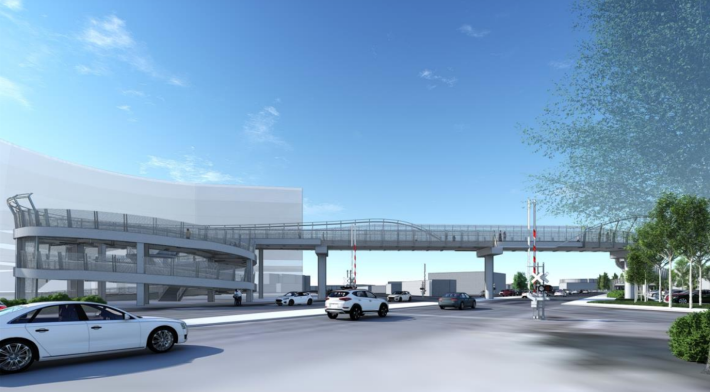 La Verne Pedestrian Bridge Will Connect Metro A Line, Metrolink, and ...