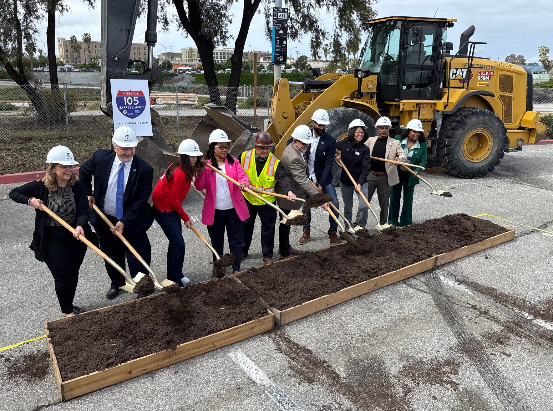 Metro and Caltrans Break Ground on 105 Freeway Expansion - Streetsblog ...