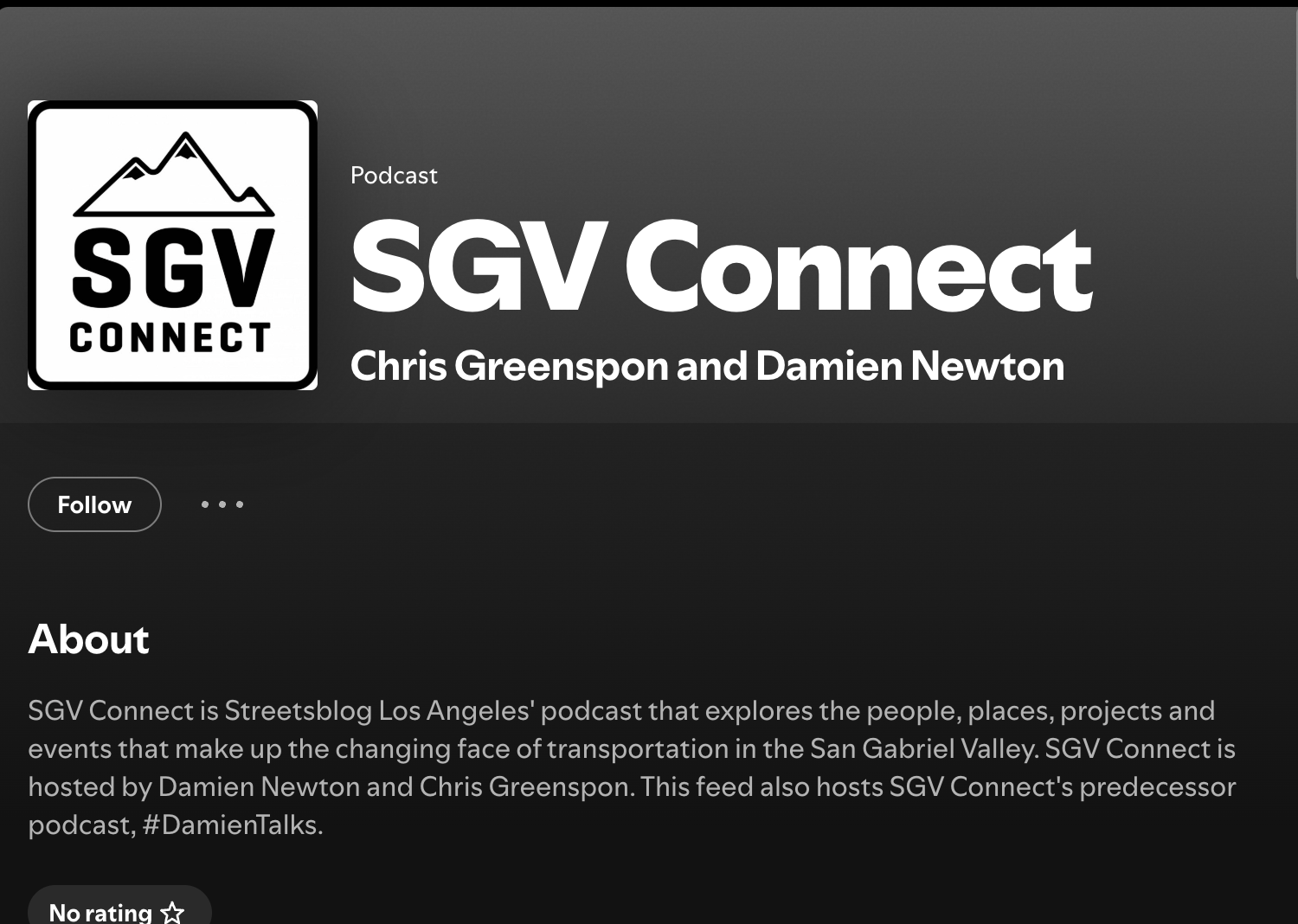 SGV Connect Is Now on Spotify - Streetsblog Los Angeles